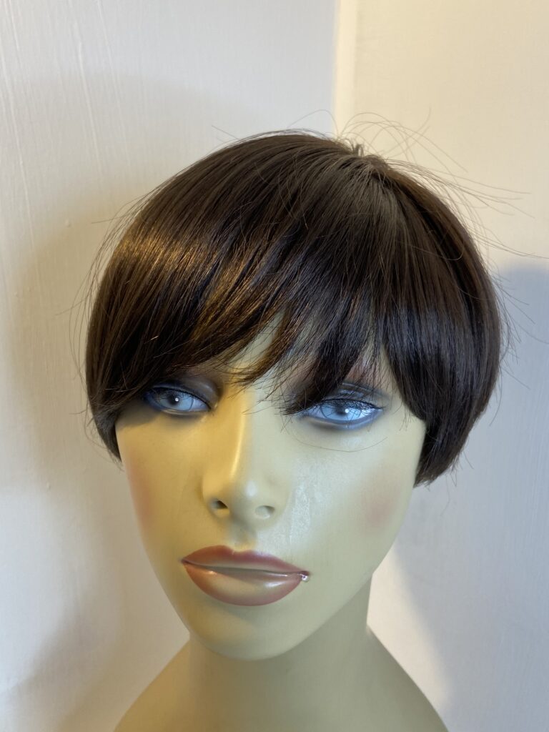 Short smart dark brown wig. Brss13 – Wigbank