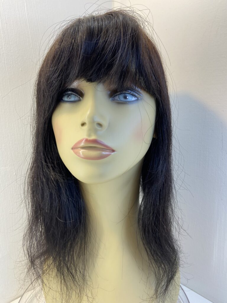 Topper long dark brown/ black. Blls891 – Wigbank